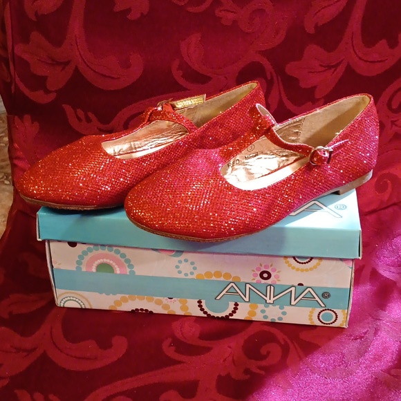 Anna | Shoes | Nib Anna Ruby Red Mesh Flats | Poshmark